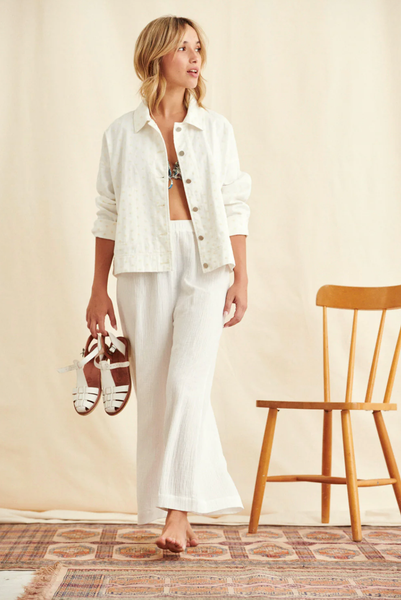 Poppi Pants-White SALE – Relish New Orleans